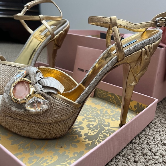 Miu Miu | Shoes | Vintage Miu Miu Heels | Poshmark